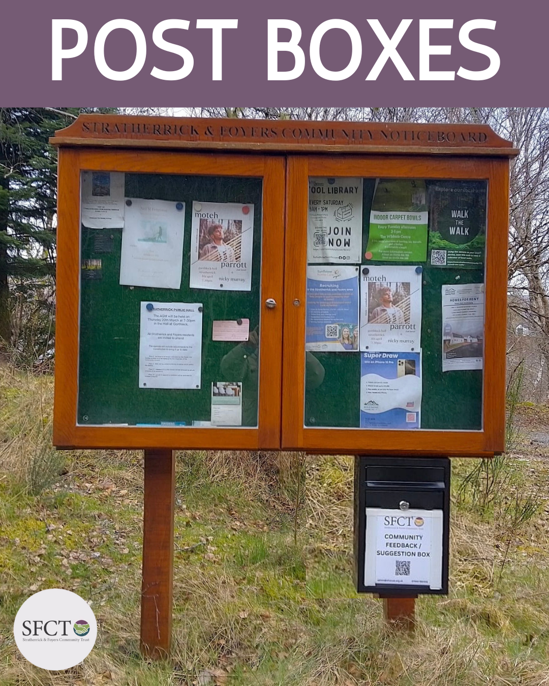 Community Suggestion / Post Boxes | 27 March 2025 | Stratherrick ...